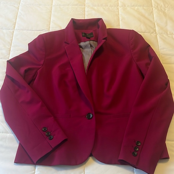 Worthington | Jackets & Coats | Fuchsia Pink Blazer | Poshmark